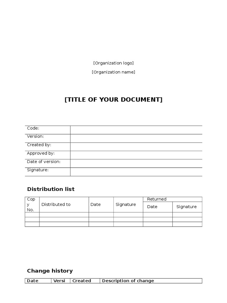 (Title of Your Document) : (Organization Logo) (Organization Name ...