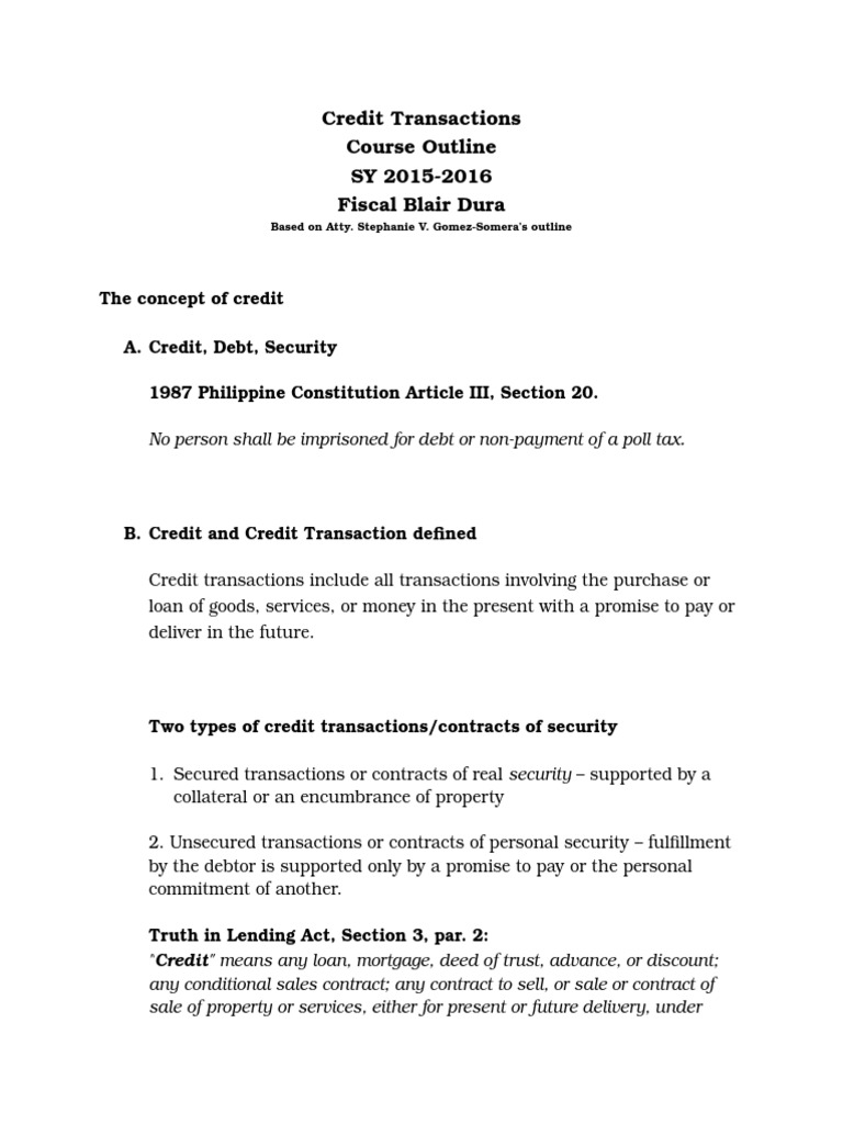 Credtrans Commodatum and Mutuum | PDF | Credit Card | Liquidated Damages