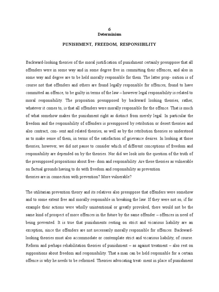 Determinisme Teori Hukum Artikel Asli | PDF | Determinism | Causality