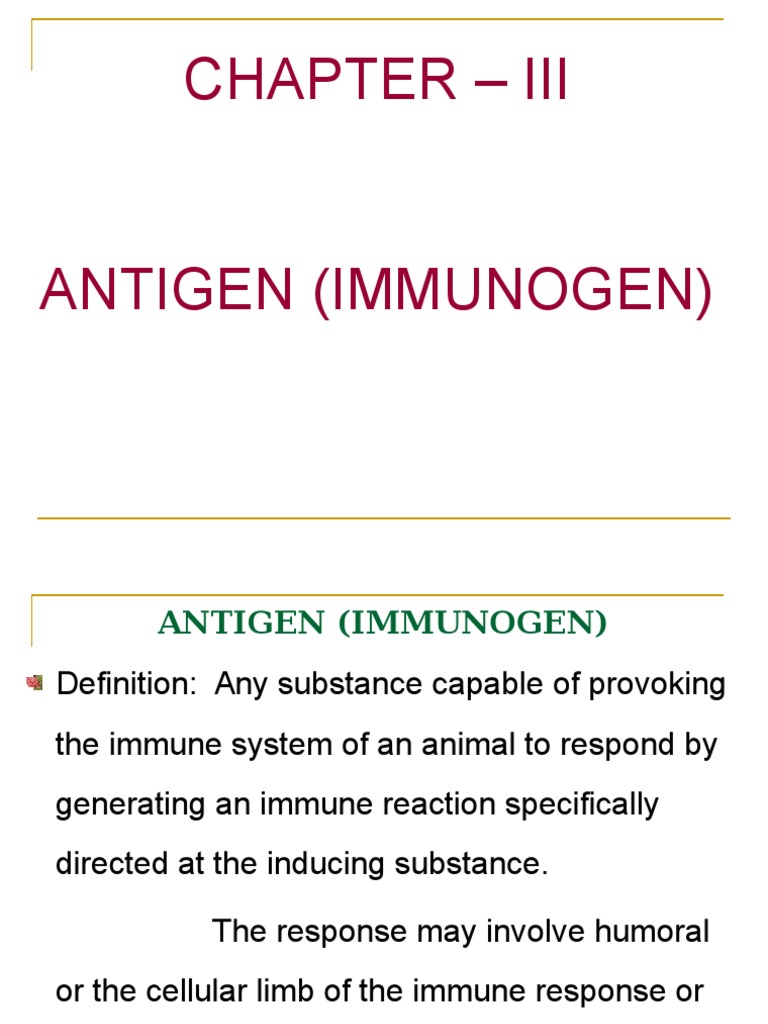 ANTIGEN | PDF | Antigen | Antibody