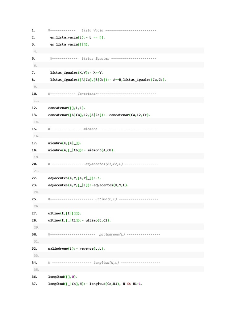 Ejercicios Prolog Resueltos | PDF