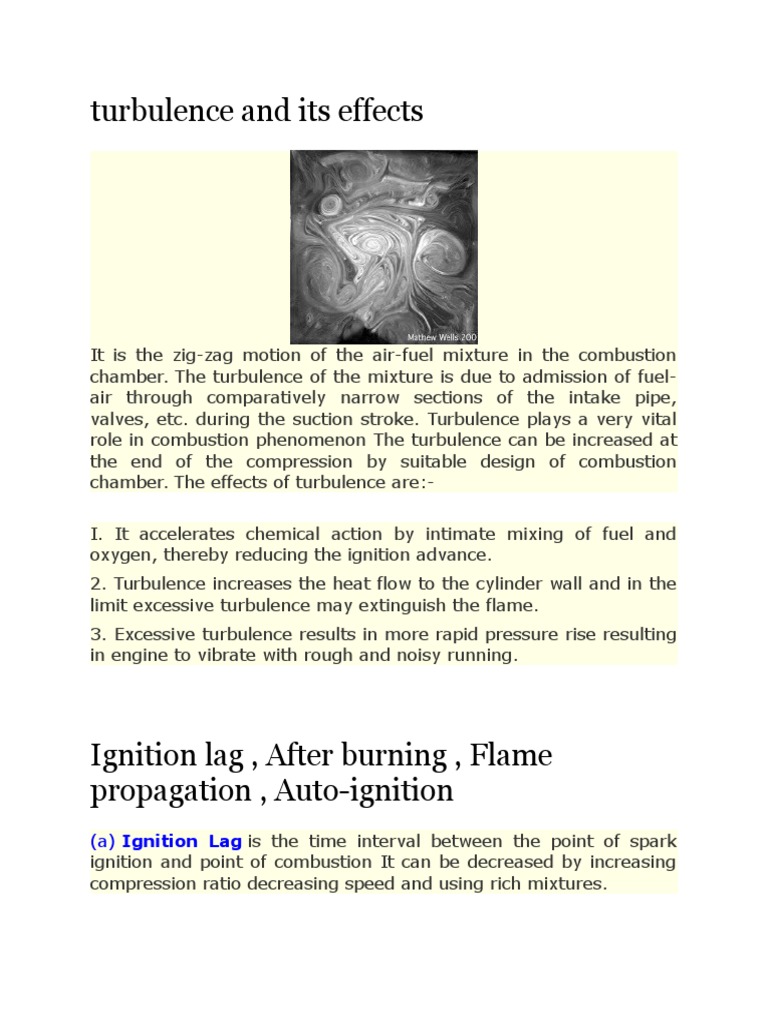 Turbulence and Its Effects | PDF | Deformation (Engineering) | Internal ...