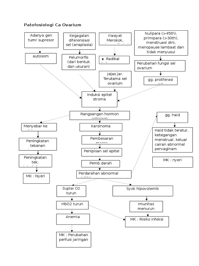 Patofosiologi CA Ovarium | PDF