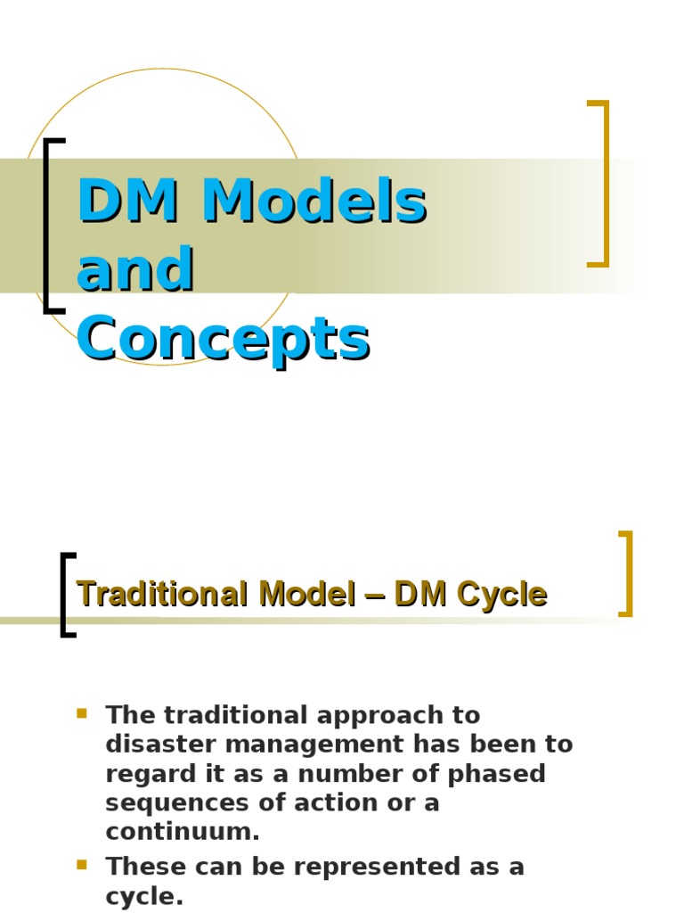 DRM Models | PDF | Emergency Management | Risk