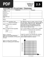 Systems of Equations - Stations Lab (Algebra 1) | PDF | Equations ...