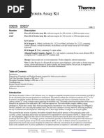 Pierce BCA Protein Assay Kit: User Guide | PDF | Physical Sciences ...