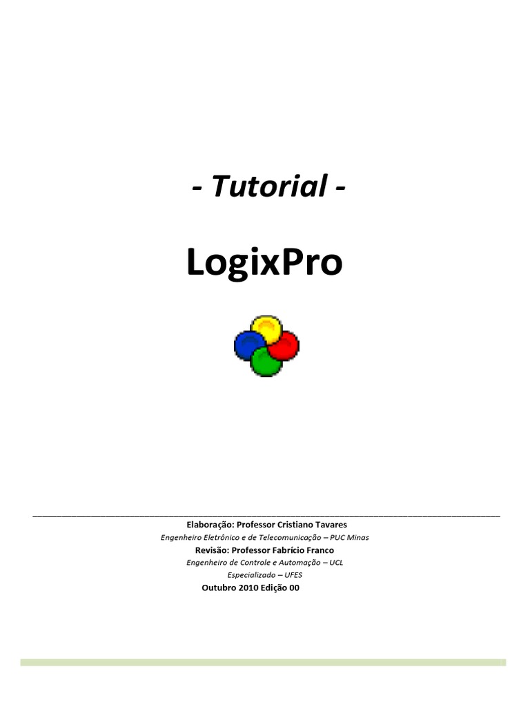 Tutorial LogixPro: Programação e Simulação de PLCs | PDF | Cronômetro ...