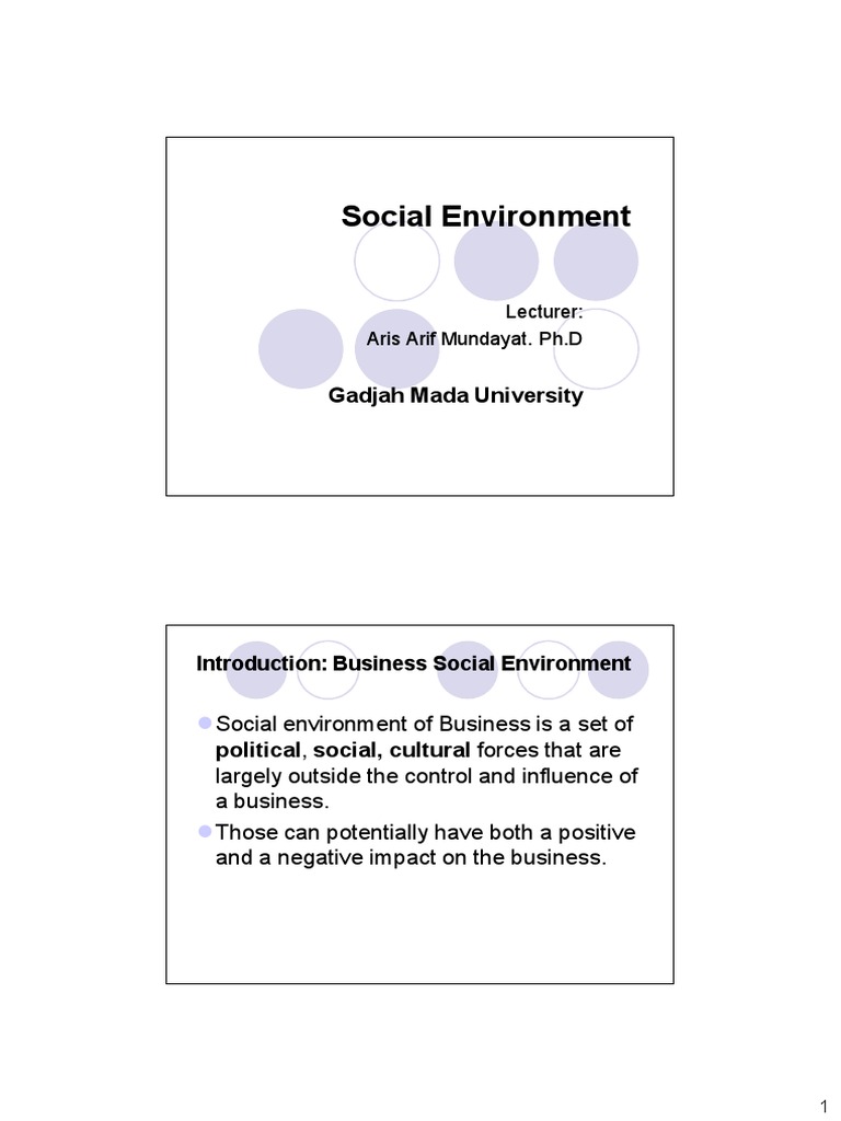 Understanding the Complex Relationship Between Business and Society: An ...