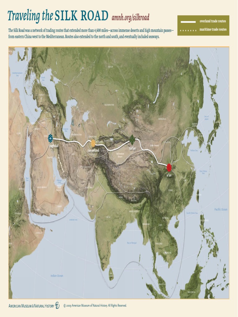 The Routes of The Silk Road | PDF