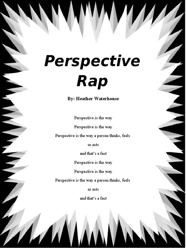 Understanding Perspective in Rap | PDF