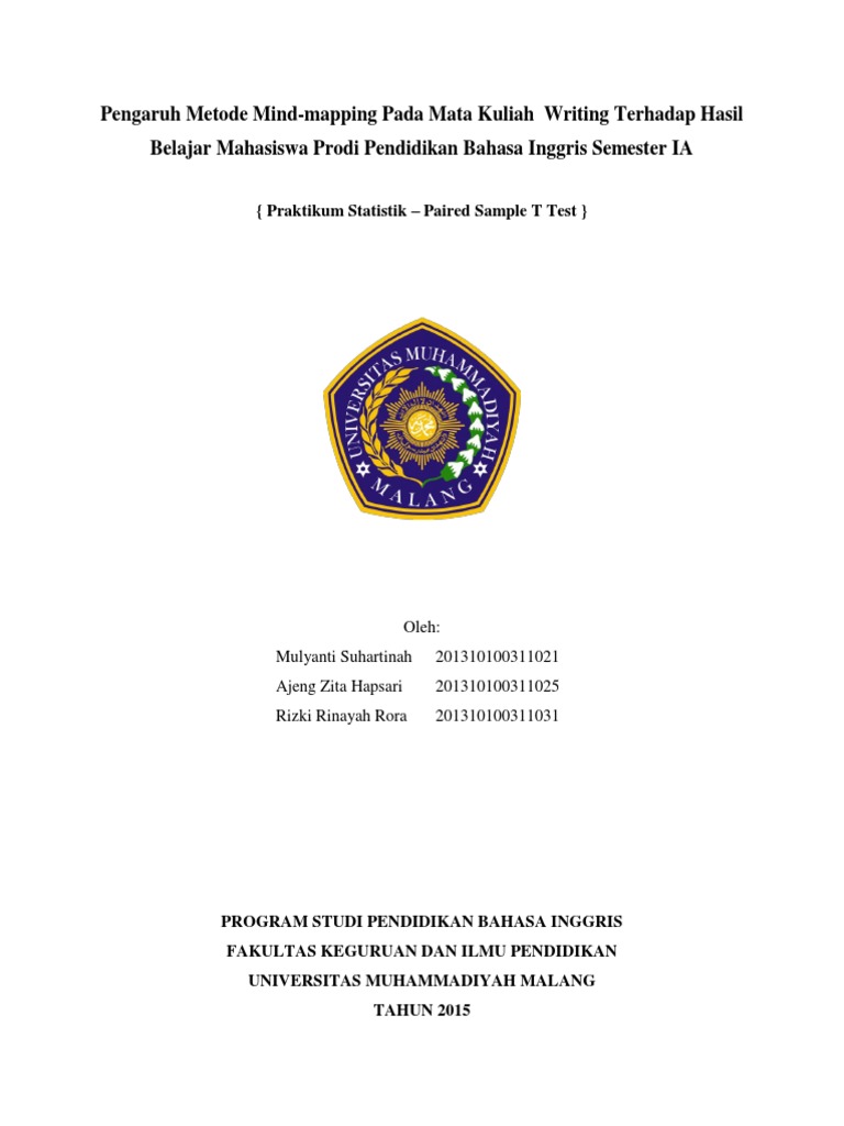 Contoh Laporan Statistik | PDF