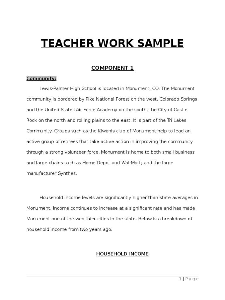 Teacher Work Sample-Jclark | PDF | Educational Assessment | Teachers