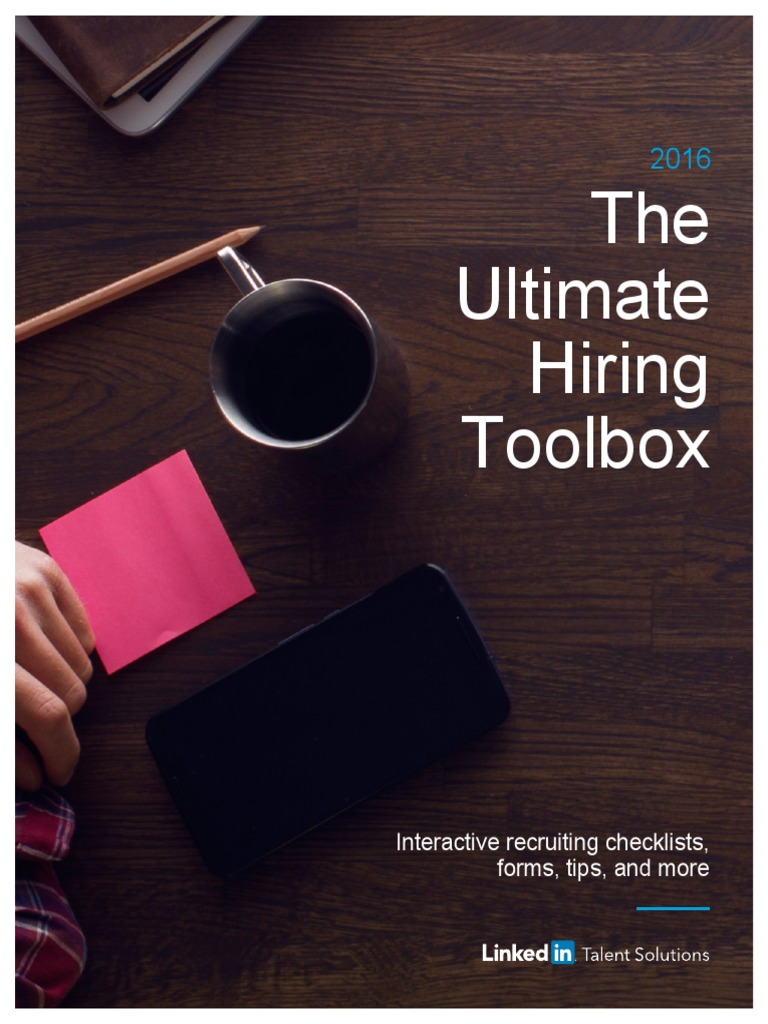 The Ultimate Hiring Toolbox | PDF | Recruitment | Mentorship