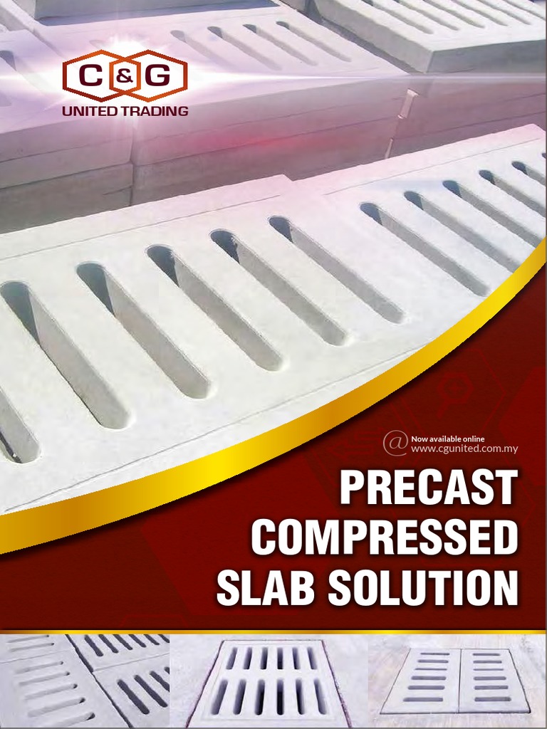 Precast Compress Slab Cover | PDF | Precast Concrete | Concrete