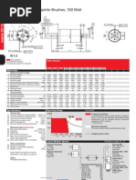 Maxon RE 40 DC Motor Specifications | PDF | Electric Motor | Electricity