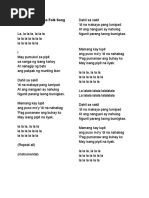 Halaga NG Nota at Pahinga | PDF