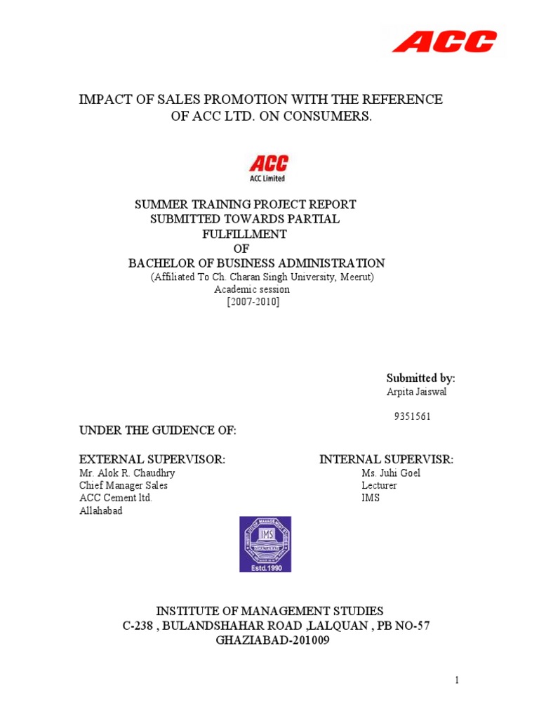 Acc Project | PDF | Sales | Coupon