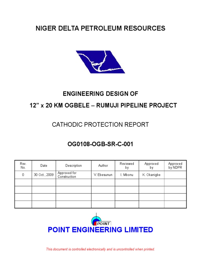 Cathodic Protection Report | PDF | Rectifier | Cable