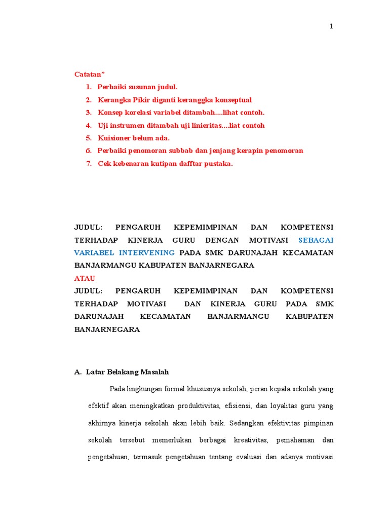 Proposal Imam Subandi | PDF