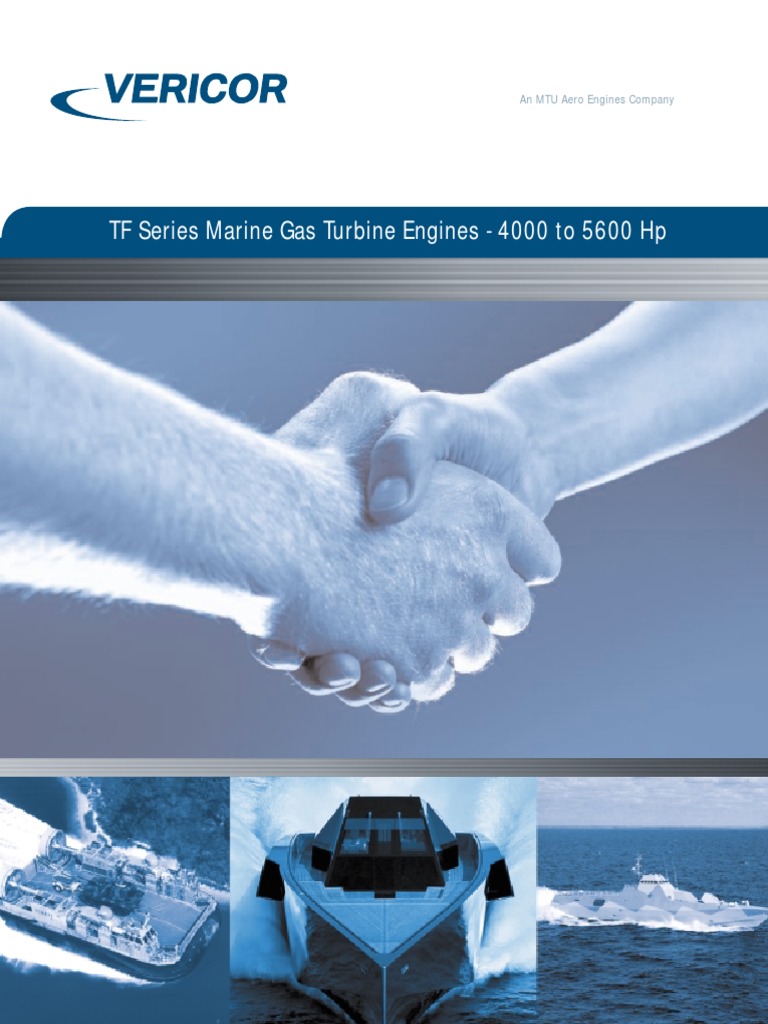 Marine Tfseries Datasheet | PDF | Gas Turbine | Marine Propulsion
