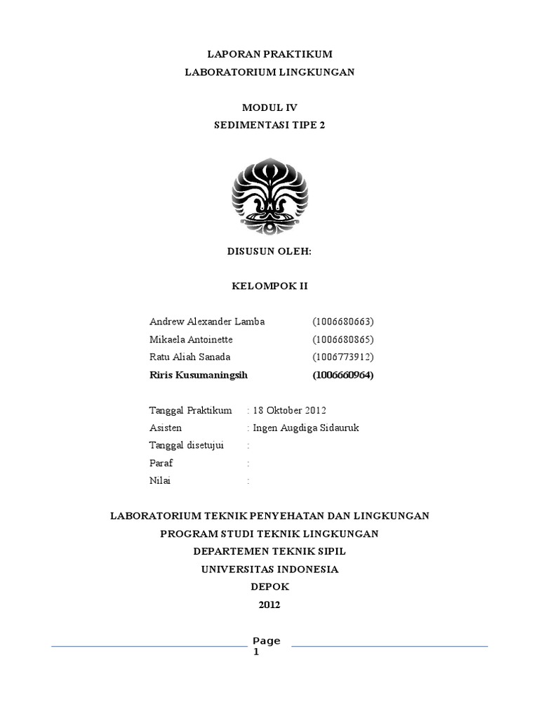Laporan Praktikum Laboratorium Lingkungan | PDF