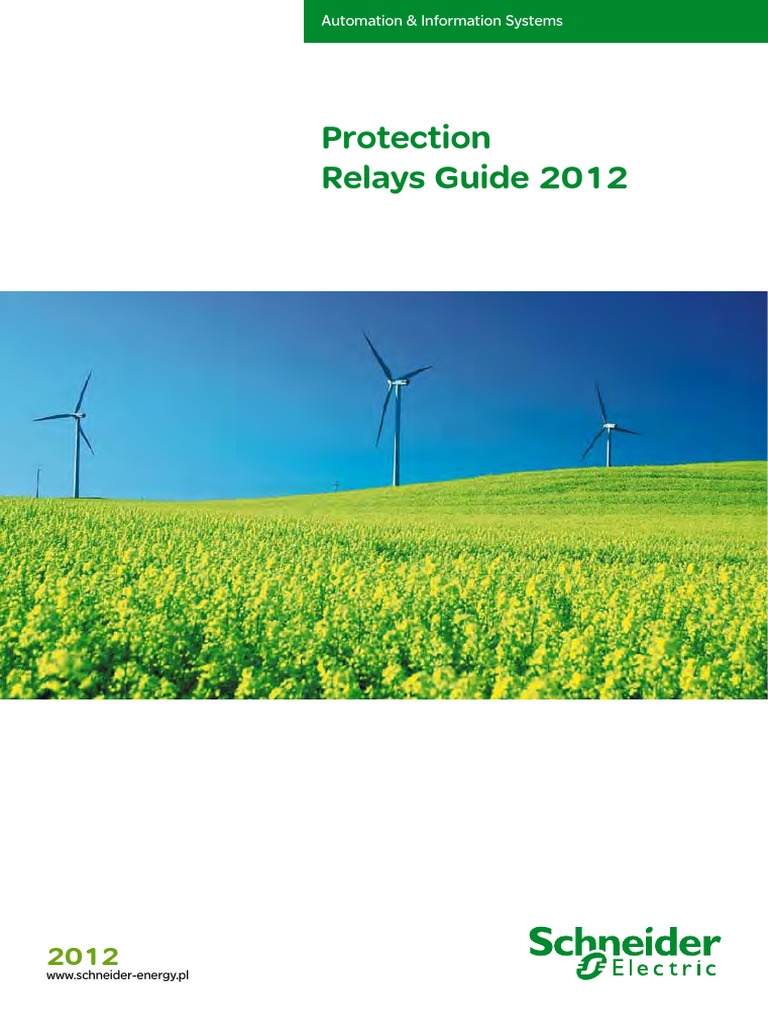 Schneider Relay Guide | PDF | Relay | Electrical Substation