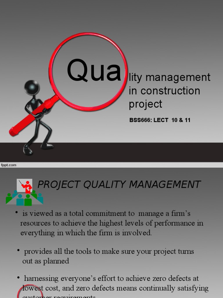 Lect 10 & 11 | PDF | Quality Assurance | Quality (Business)