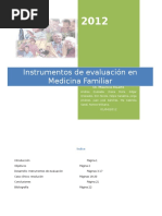 Instrumentos de Valoración Familiar | PDF | Medicina Familiar | Familia