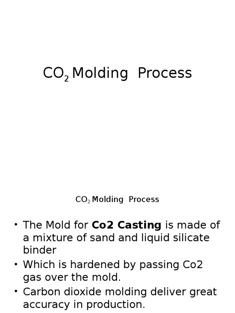CO2 Molding Process | PDF | Casting (Metalworking) | Building Materials