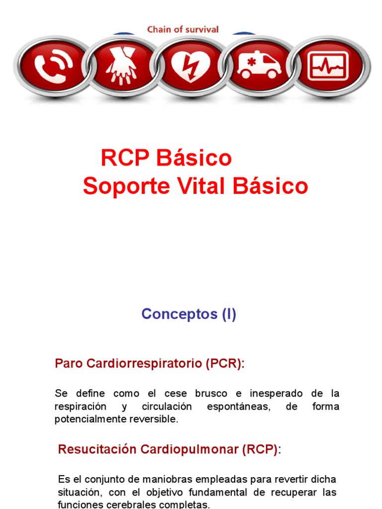 RCP | PDF | Reanimación cardiopulmonar | Tratamientos médicos