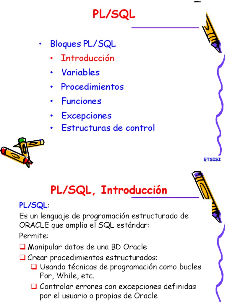 PL SQL Bloques | PDF | Pl / Sql | SQL