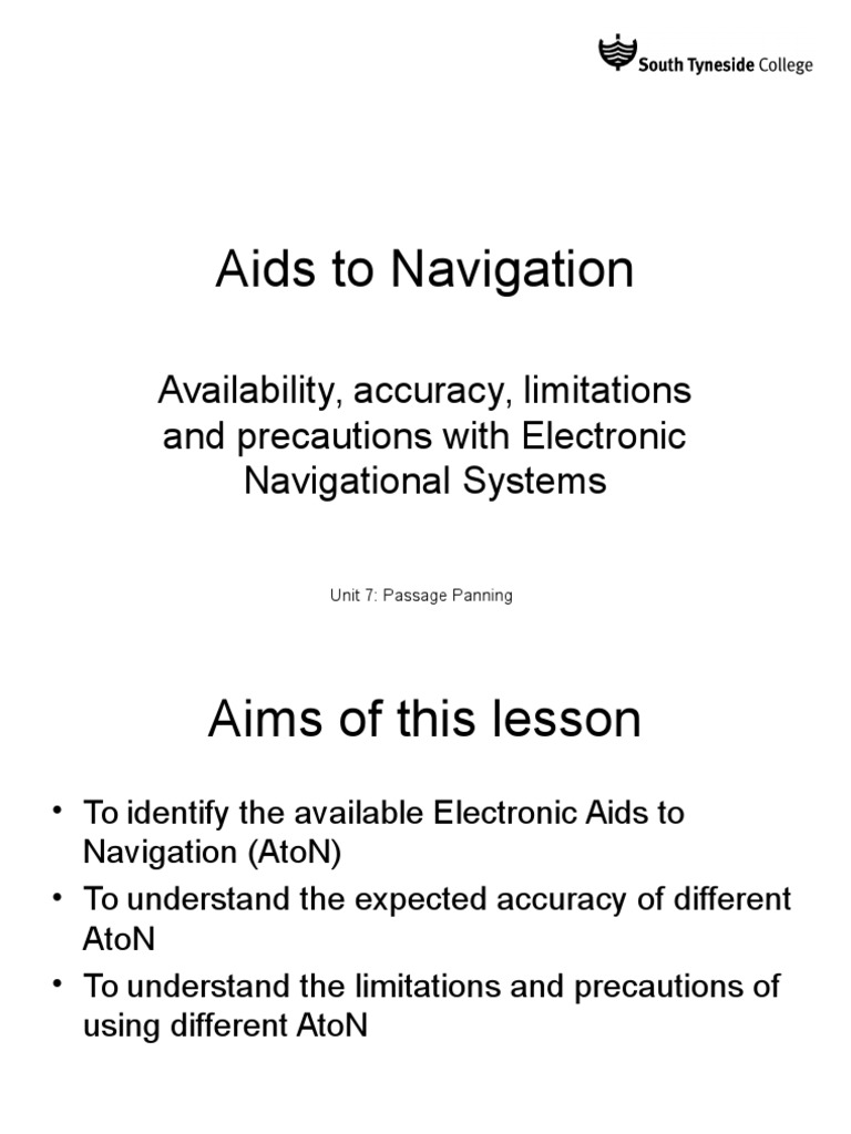 Aids To Navigation | PDF | Navigation | Global Positioning System