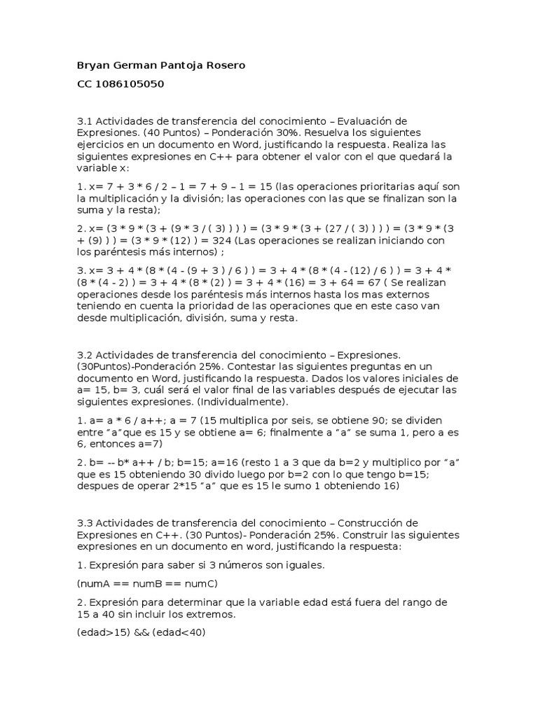 Actividad Unidad 2 | PDF