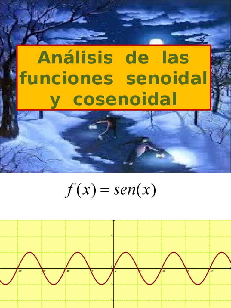 Analisis de Funcion Senoidal y Cosenoidal 1 | PDF | Enseñanza de matemática