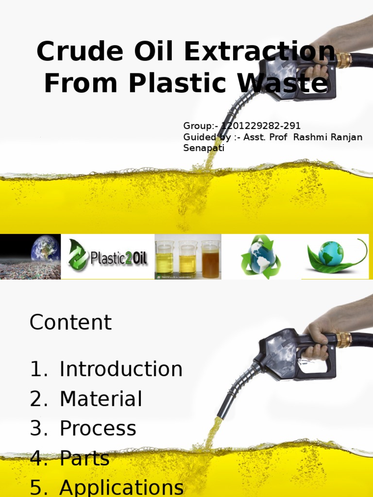 Converting Plastic Waste to Fuel | PDF