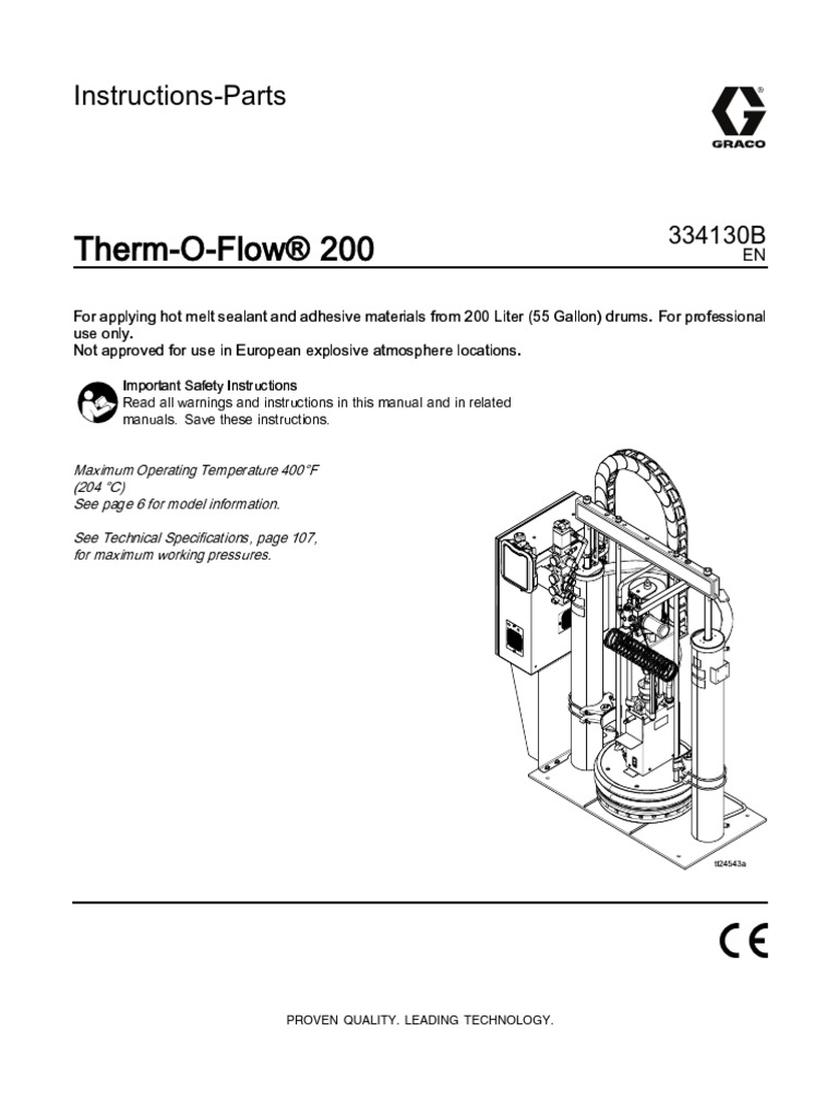 Therm-O-Flow® 200 | PDF | Personal Protective Equipment | Electrical ...