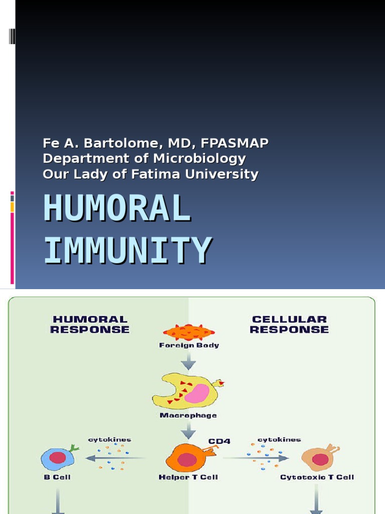 Humoralimmunitylecture 091201050531 Phpapp02 | PDF | Humoral Immunity ...