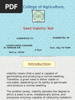 Grow Out Test: Presented by Kiran Dasanal | PDF | Sowing | Genetics