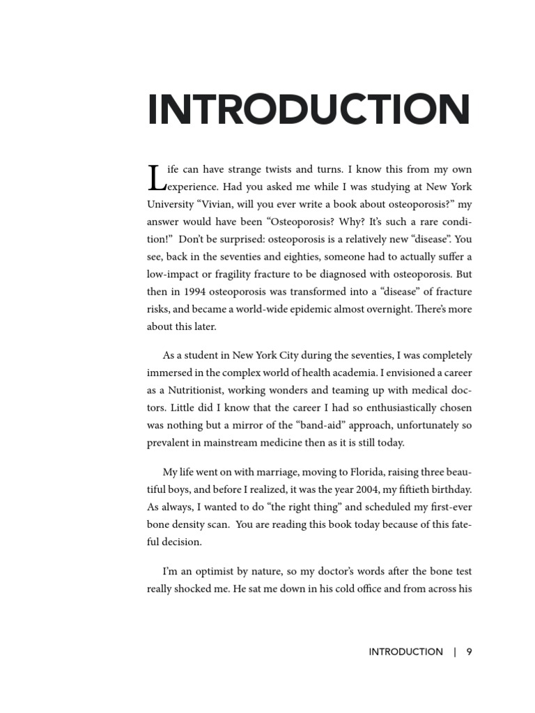 Save Our Bones Program Manual Excerpt | PDF | Osteoporosis | Food And ...