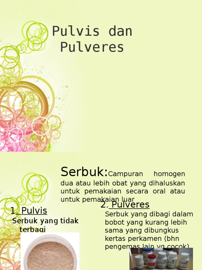 Pulvis Dan Pulveres | PDF