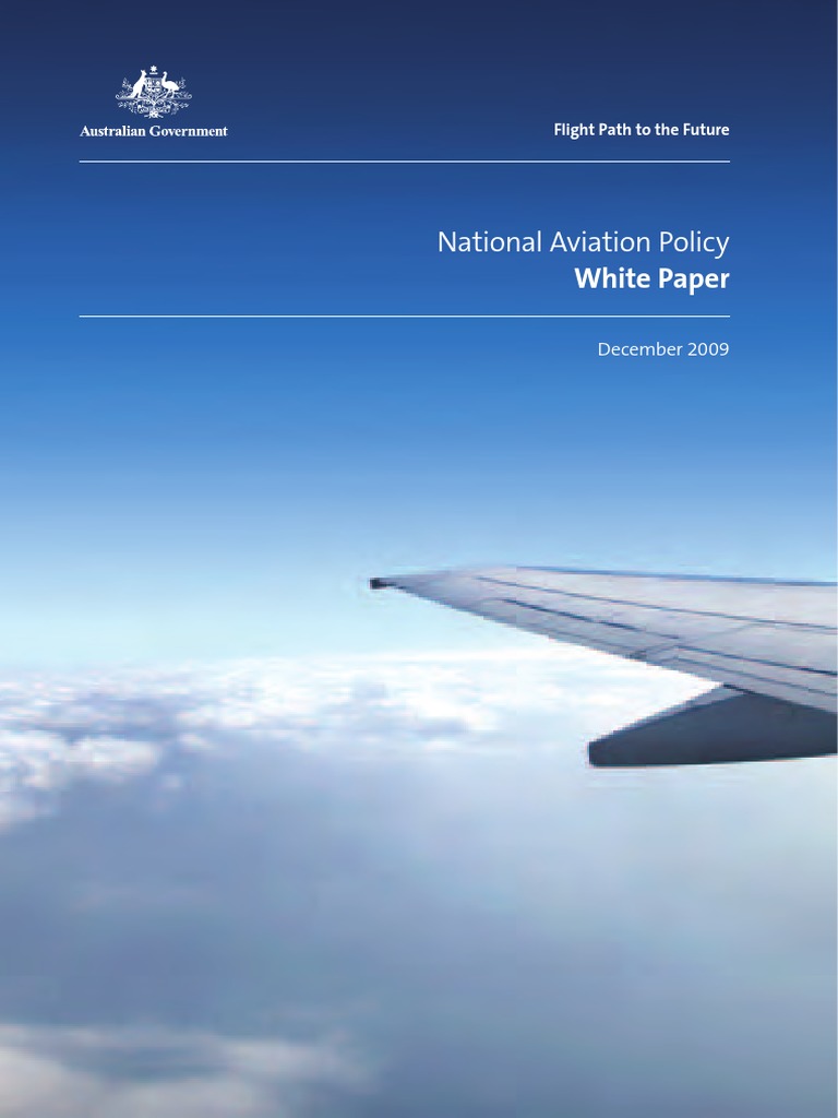 Aviation White Paper Final | Airlines | Air Traffic Control