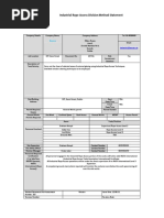 Job Safety Analysis - Rope Access | PDF | Rope | Weather