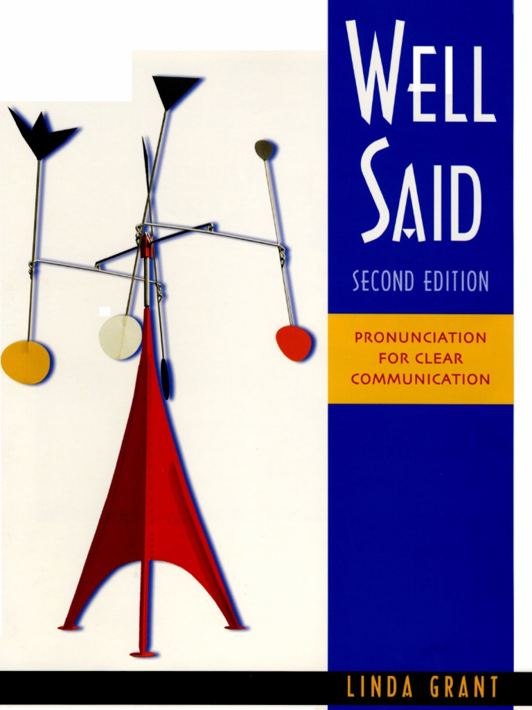 Well Said Book | PDF