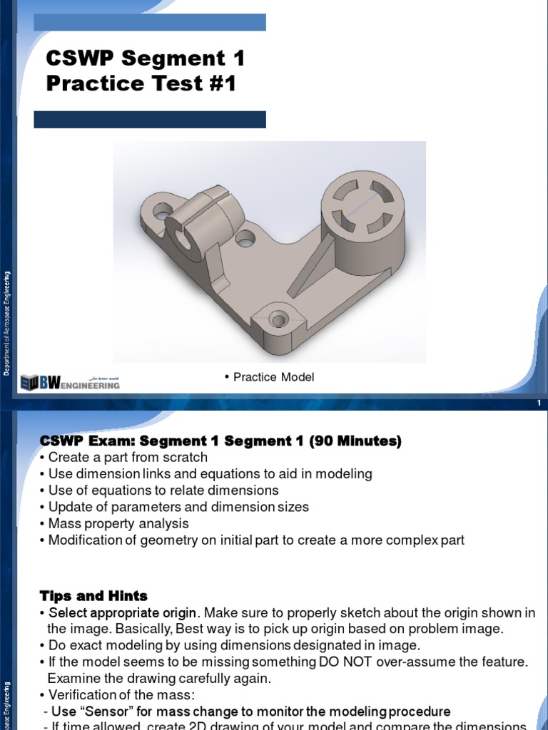 CSWP Segment 1 Practice Test #1 | PDF | Computing | Science