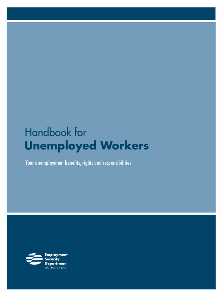 ESD Handbook For Unemployed Workers | PDF | Unemployment Benefits ...