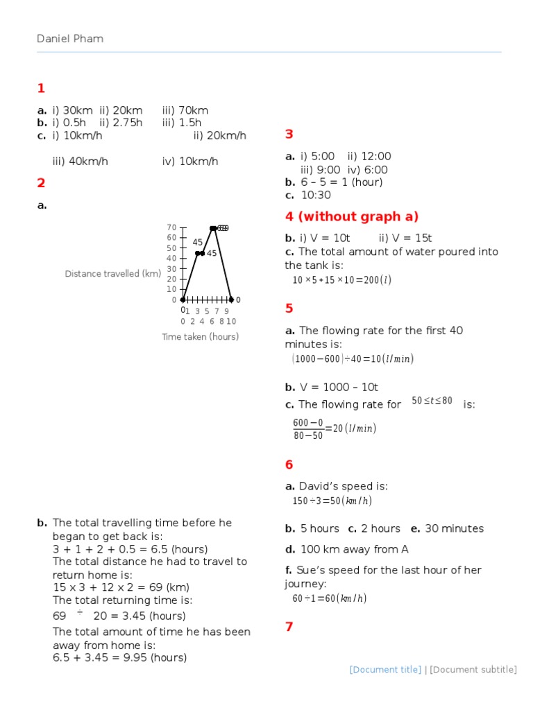 Math Problem Solutions and Analysis | PDF