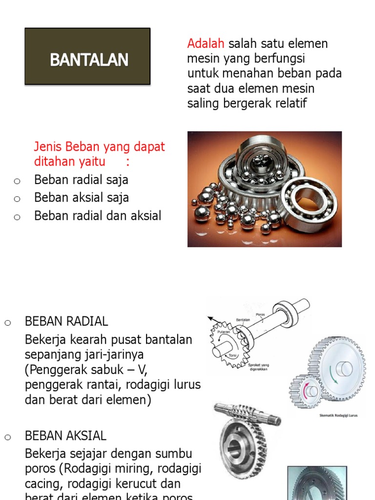 Panduan Memilih Jenis Bantalan | PDF
