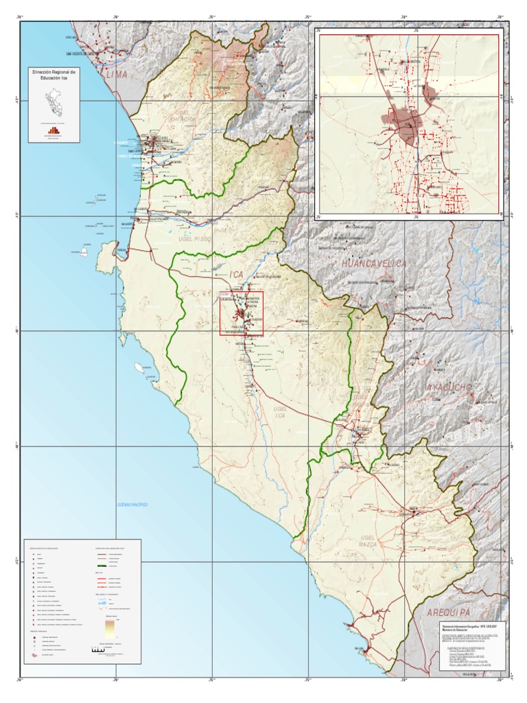 Plano Ica - Perú | PDF