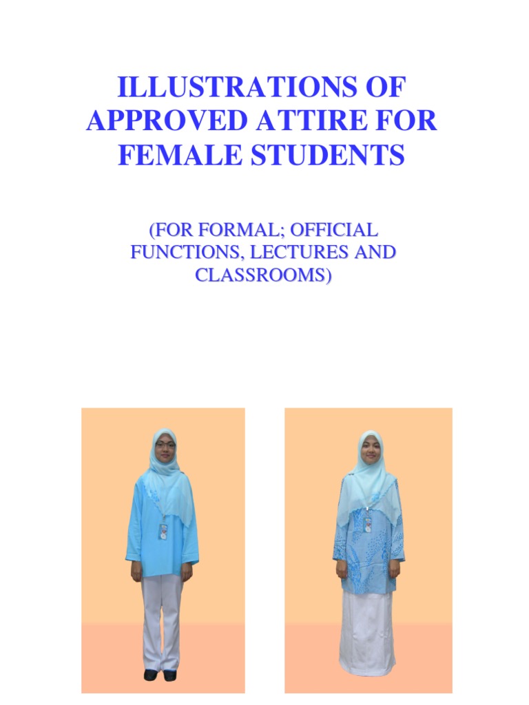 IIUM Dress Code - Female Attire | PDF