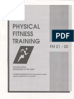 ACFT Instructions ATP 7-22.01 | PDF | Strength Training | Physical Fitness